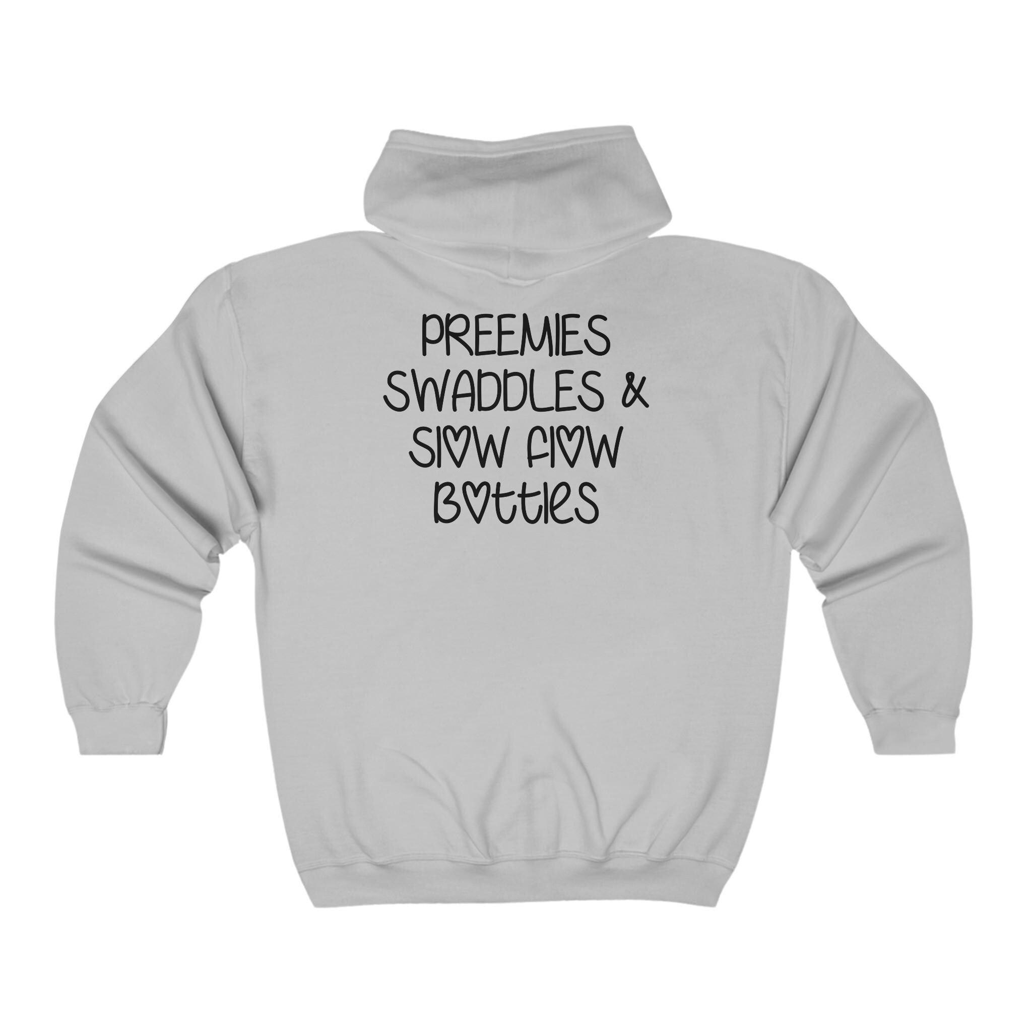 NICU Zip up Hoodie Neonatal Intensive Care Unit Nurse RN Gift ...