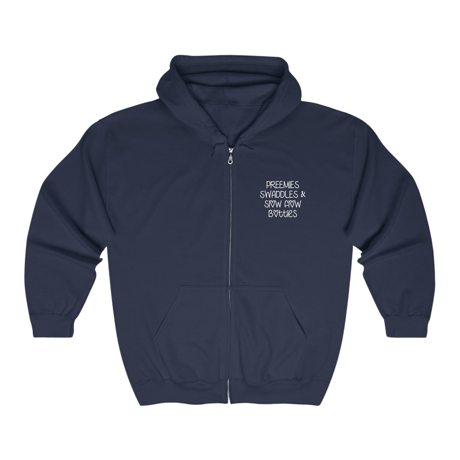 NICU Zip up Hoodie Neonatal Intensive Care Unit Nurse RN Gift ...