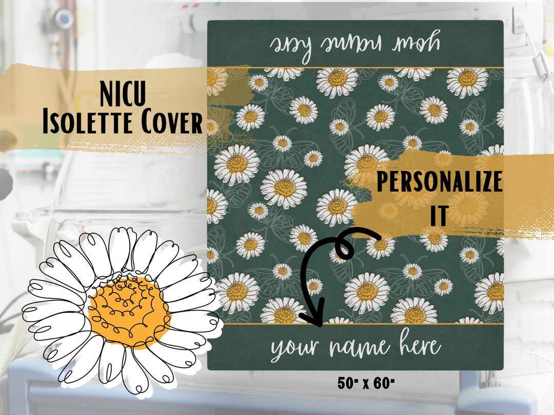 Personalized NICU Neonatal Intensive Care Unit Blanket Cover Forest ...