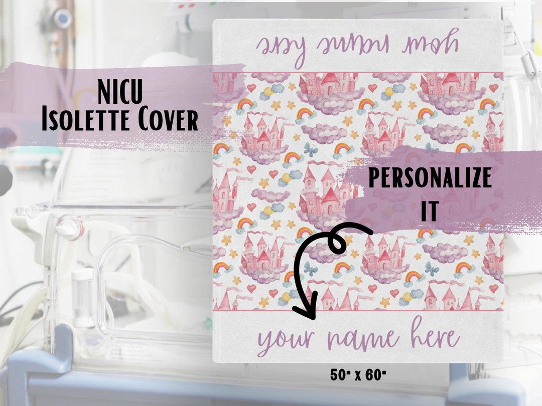 Personalized NICU Neonatal Intensive Care Unit Incubator Blanket Cover ...