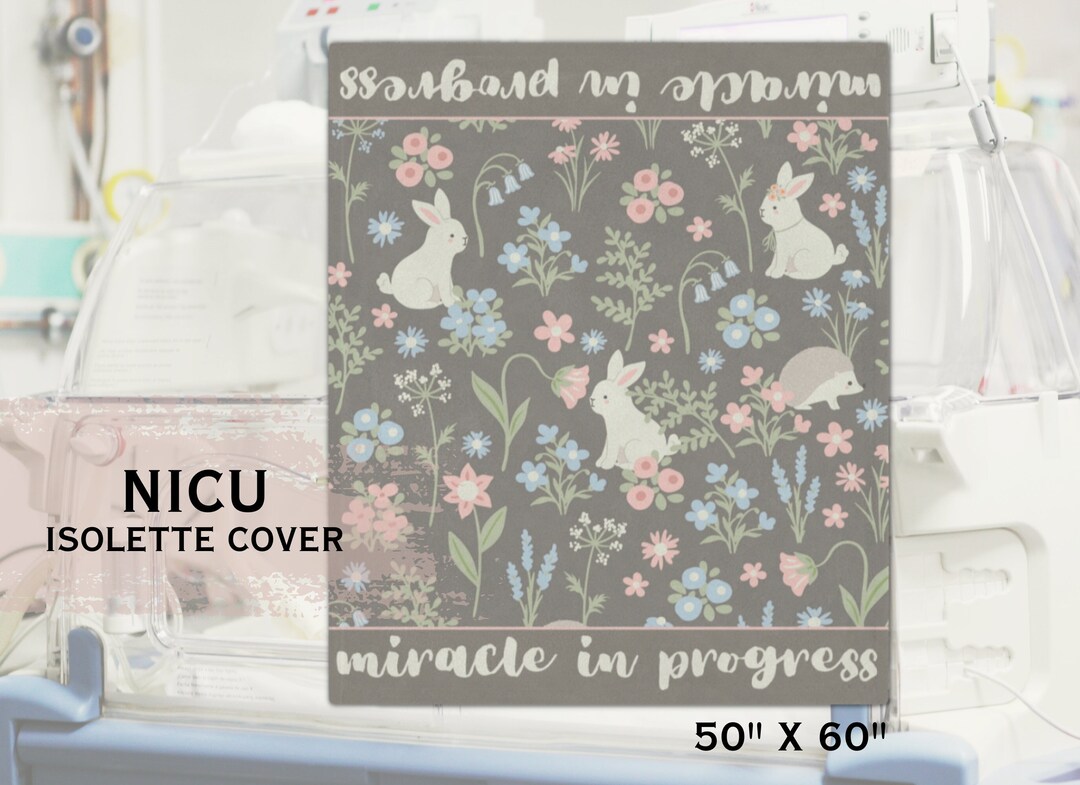 NICU Incubator Minky Blanket Neonatal Intensive Care Unit Isolette ...