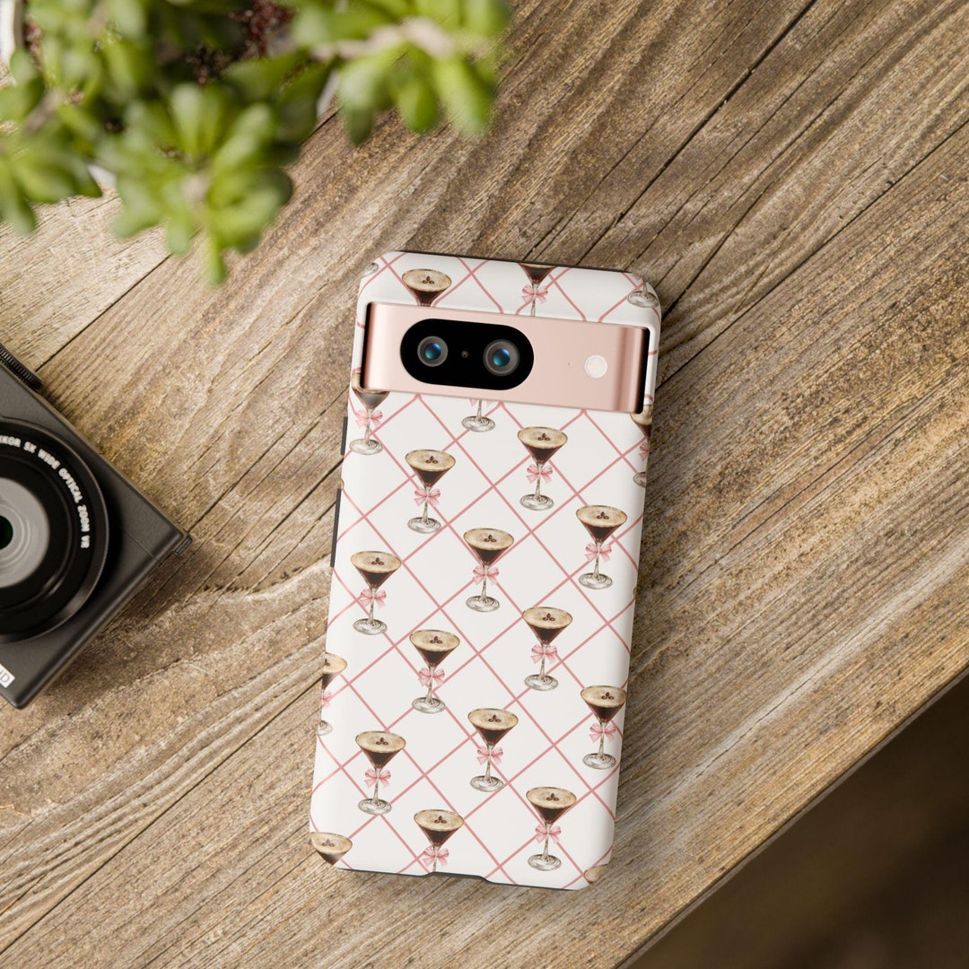 Google Pixel Espresso Martini Coquette Tough Smartphone Cases Pink ...