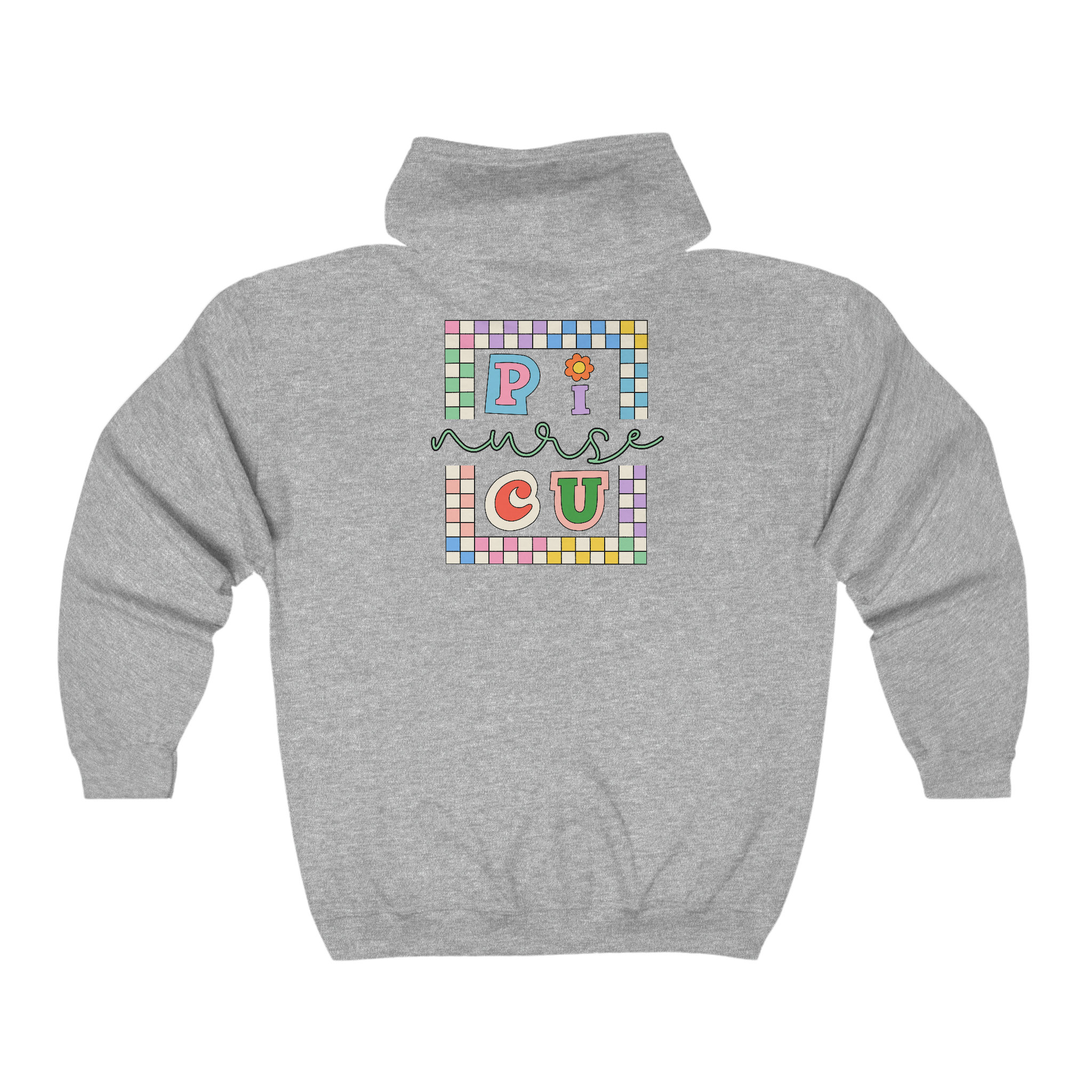 PICU Nurse Zip up Hoodie / Pediatric Intensive Care Unit RN / - Etsy