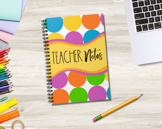 Personalized Teacher Journal, Teacher Christmas Gift, Teacher ...