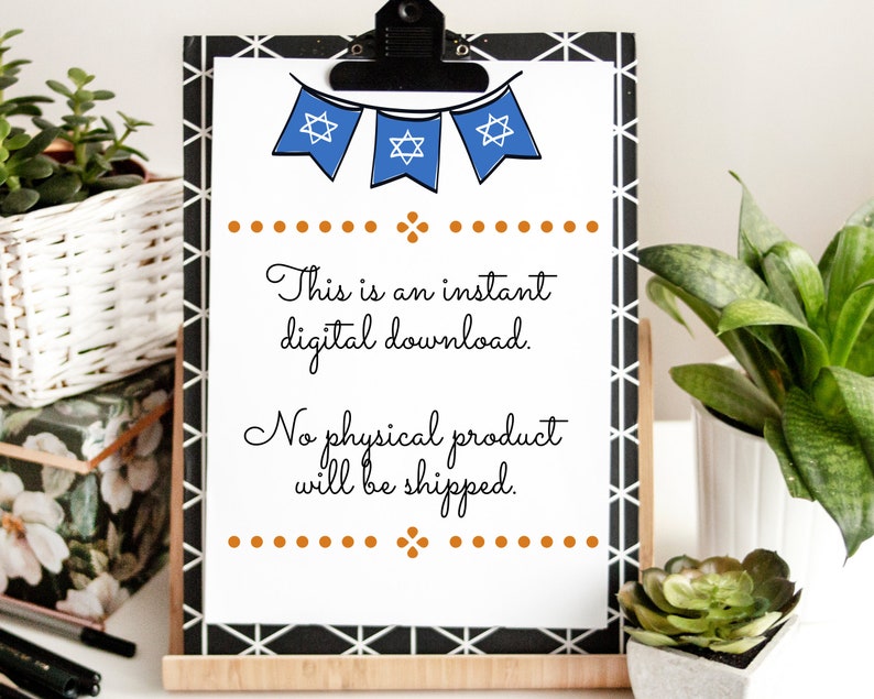 Jewish Classroom Decor Judaica Wall Art Bulletin Board - Etsy