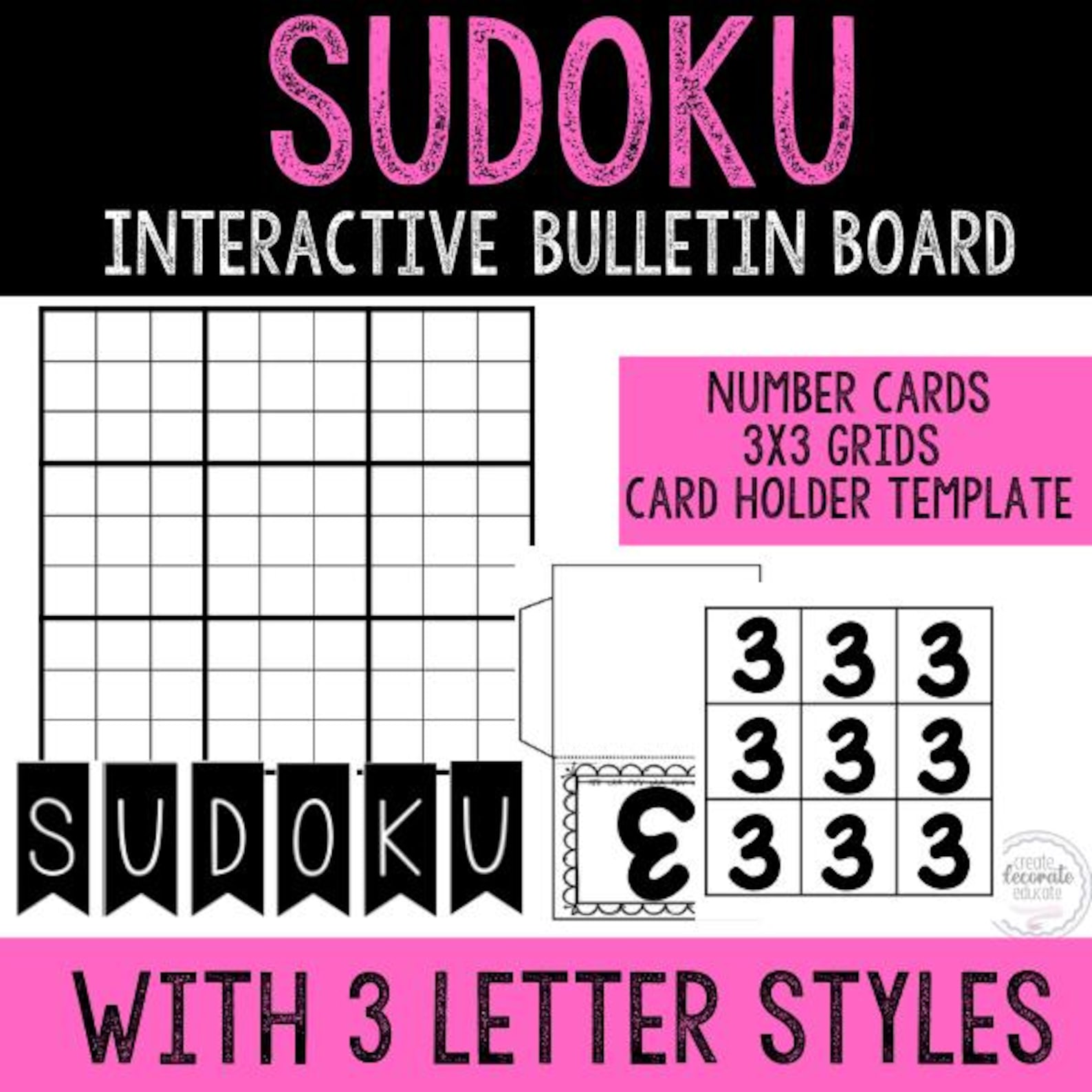Interactive Bulletin Board | Sudoku | Sudoku for Kids Printable | Math ...