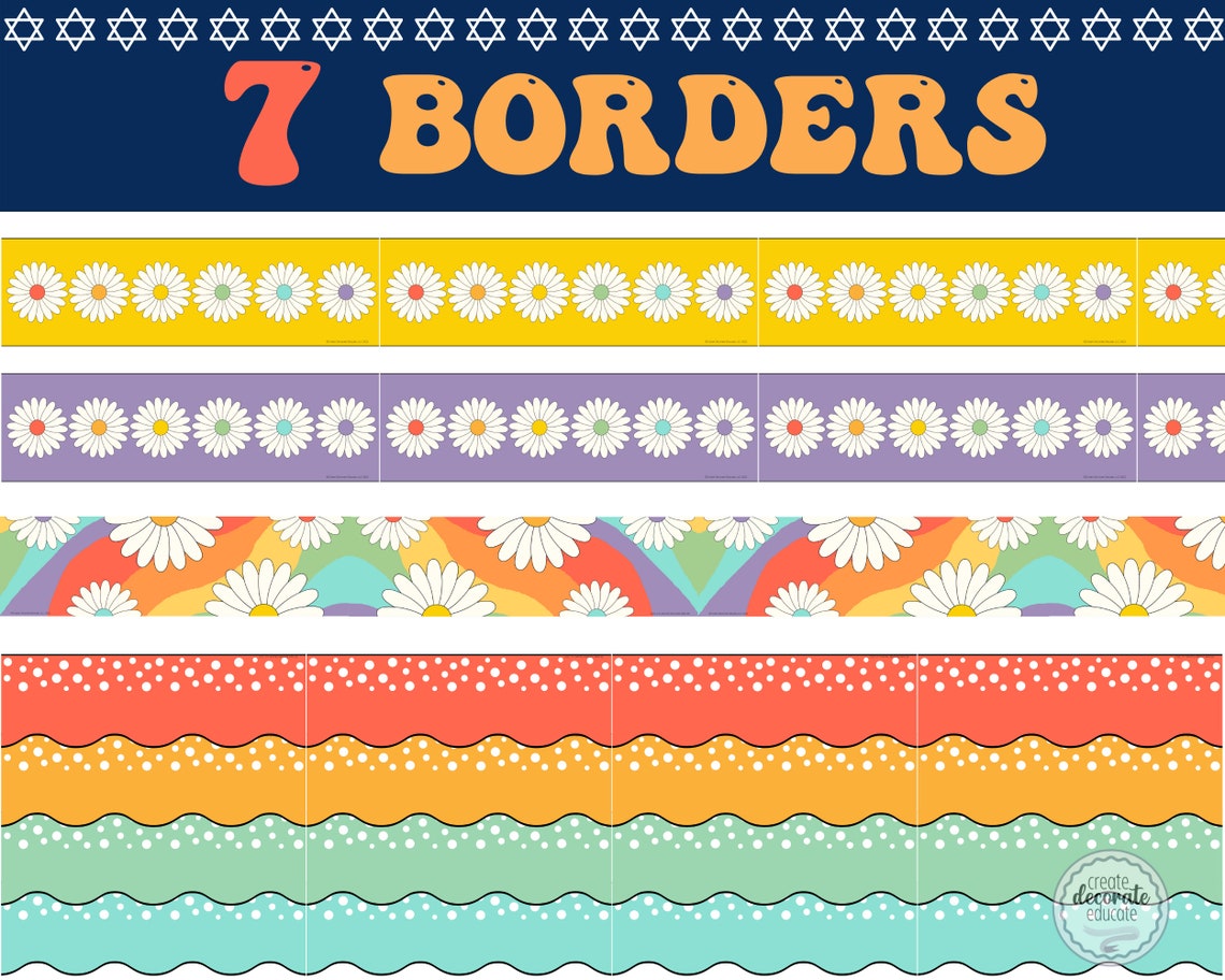 Jewish Classroom Decor | Judaica Wall Art | Bulletin Board | Jewish ...