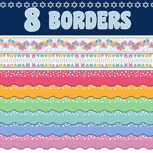 Jewish Classroom Decor | Judaica Wall Art | Bulletin Board | Jewish ...