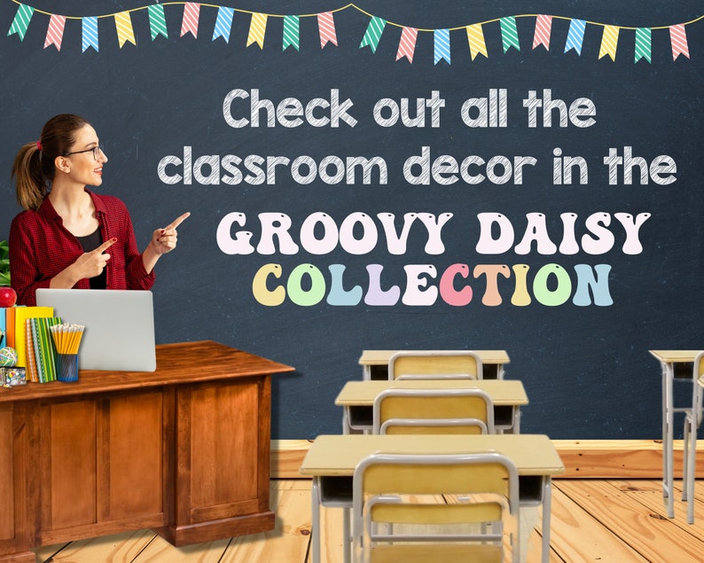 Jewish Classroom Decor Judaica Wall Art Bulletin Board - Etsy