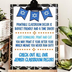 Jewish Classroom Bulletin Board | Mensch | Jewish Value | Hebrew School ...