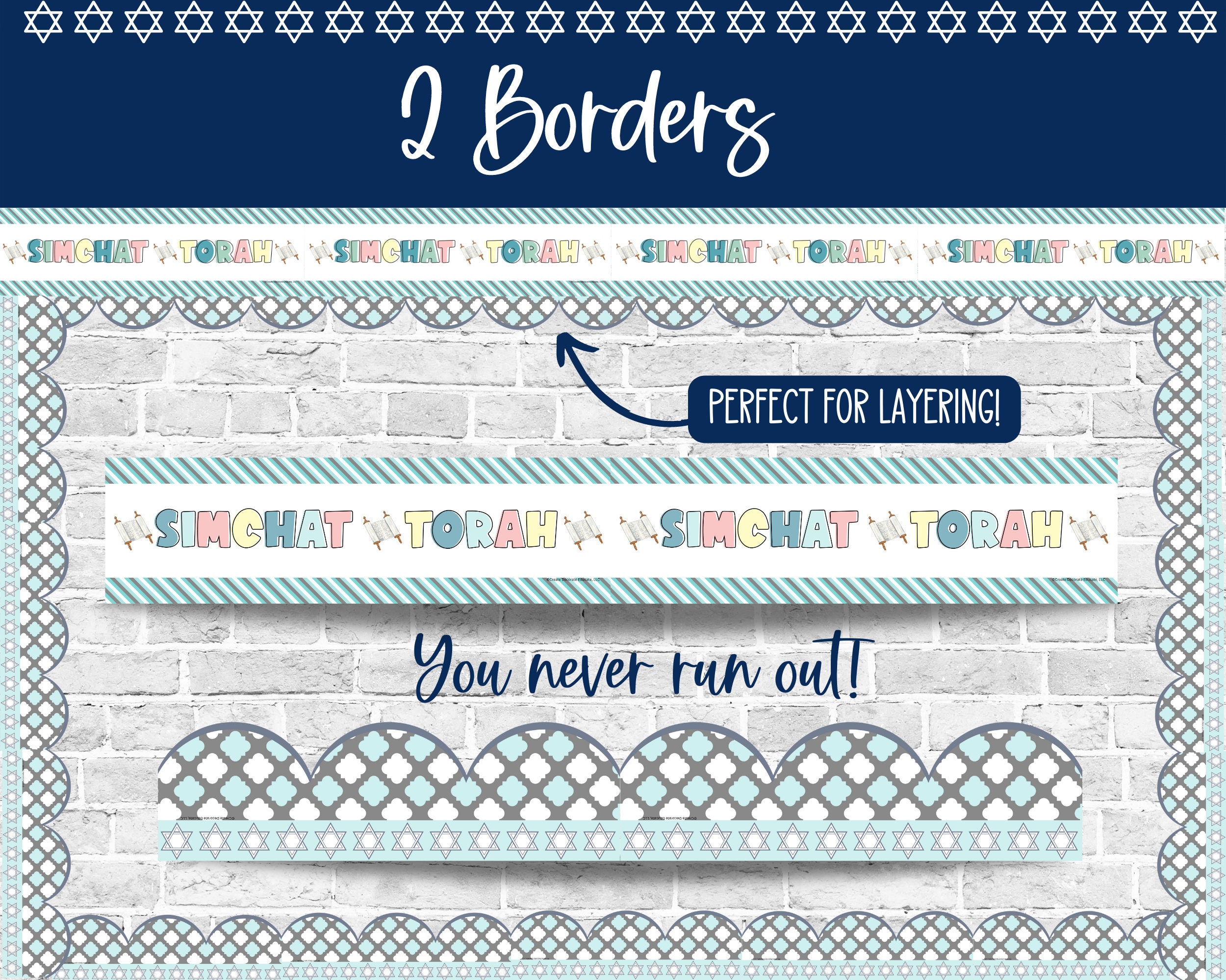 Simchat Torah Bulletin Board | Jewish Holiday | Jewish Classroom Decor ...