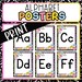 Printable Alphabet Letters ABC Posters | Bulletin Boards | Composition ...