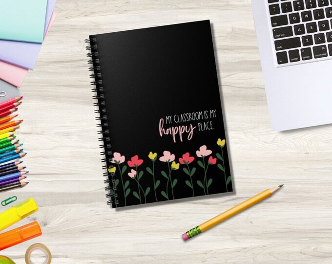 Personalized Teacher Journal, Teacher Christmas Gift, Teacher ...