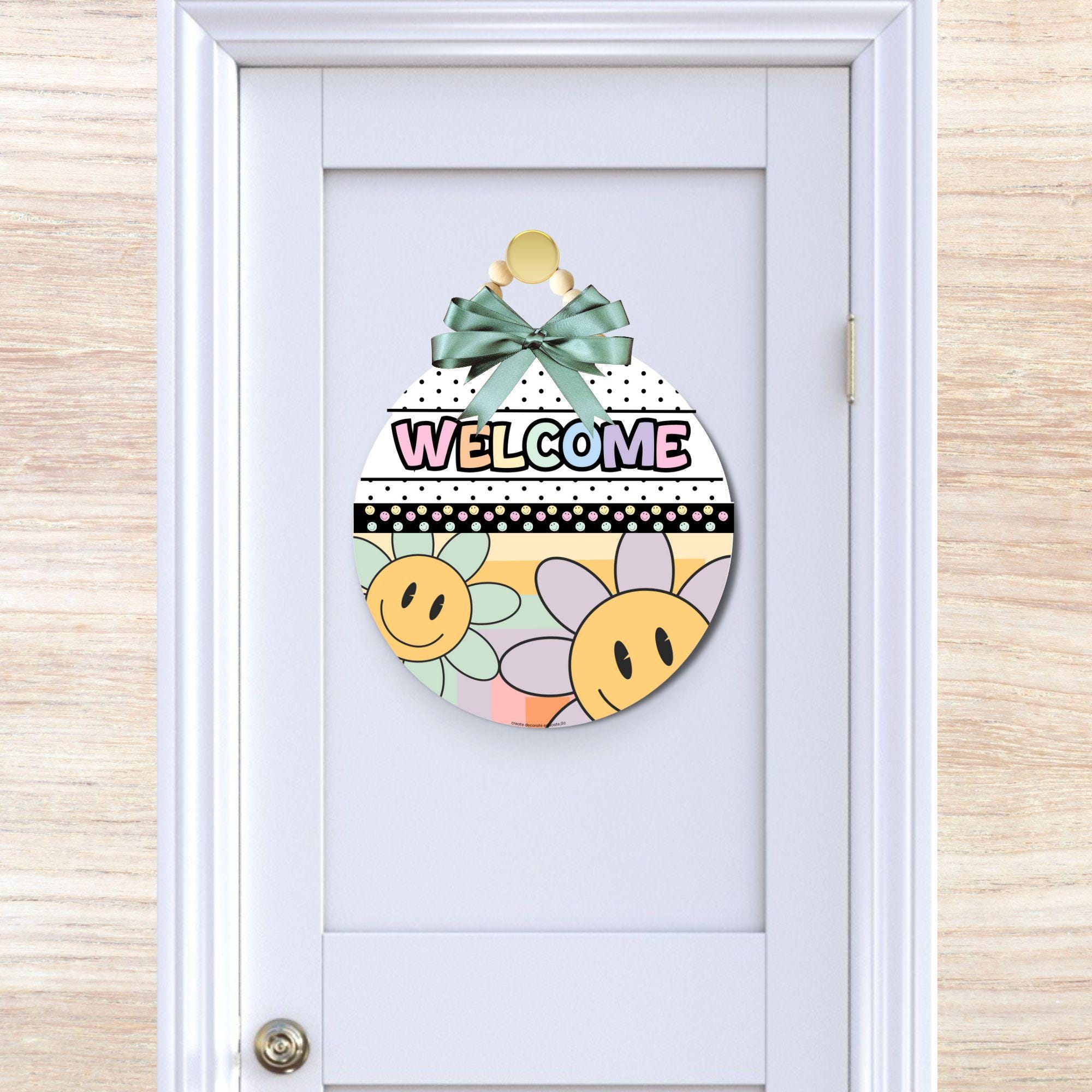 Retro Classroom Decor | Name Signs for Teachers | Pastel Theme ...