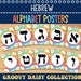 Jewish Classroom Decor Judaica Wall Art Alef Bet Hebrew Alphabet ...