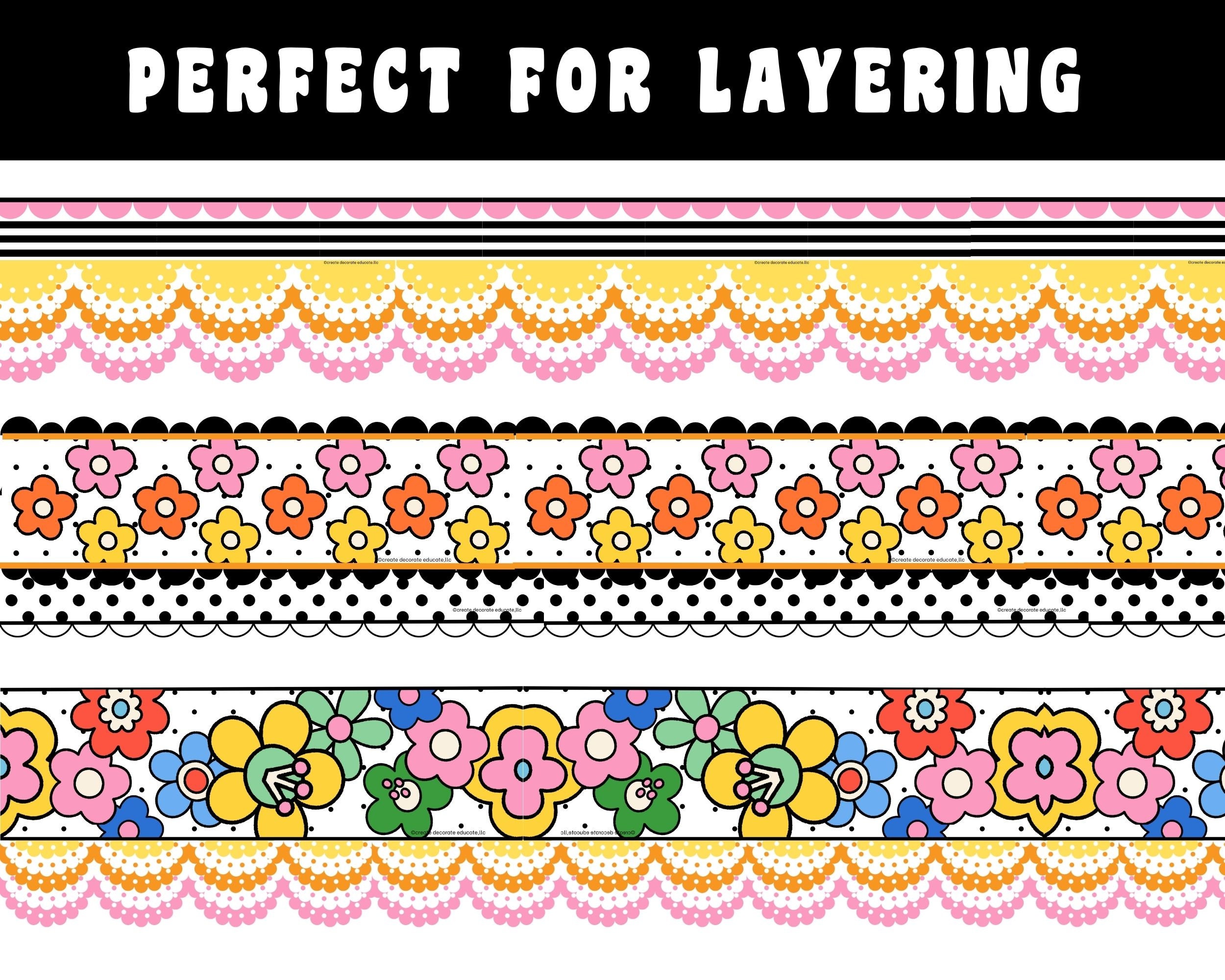 Bulletin Board Borders | Printable Classroom Decor | Back to School ...