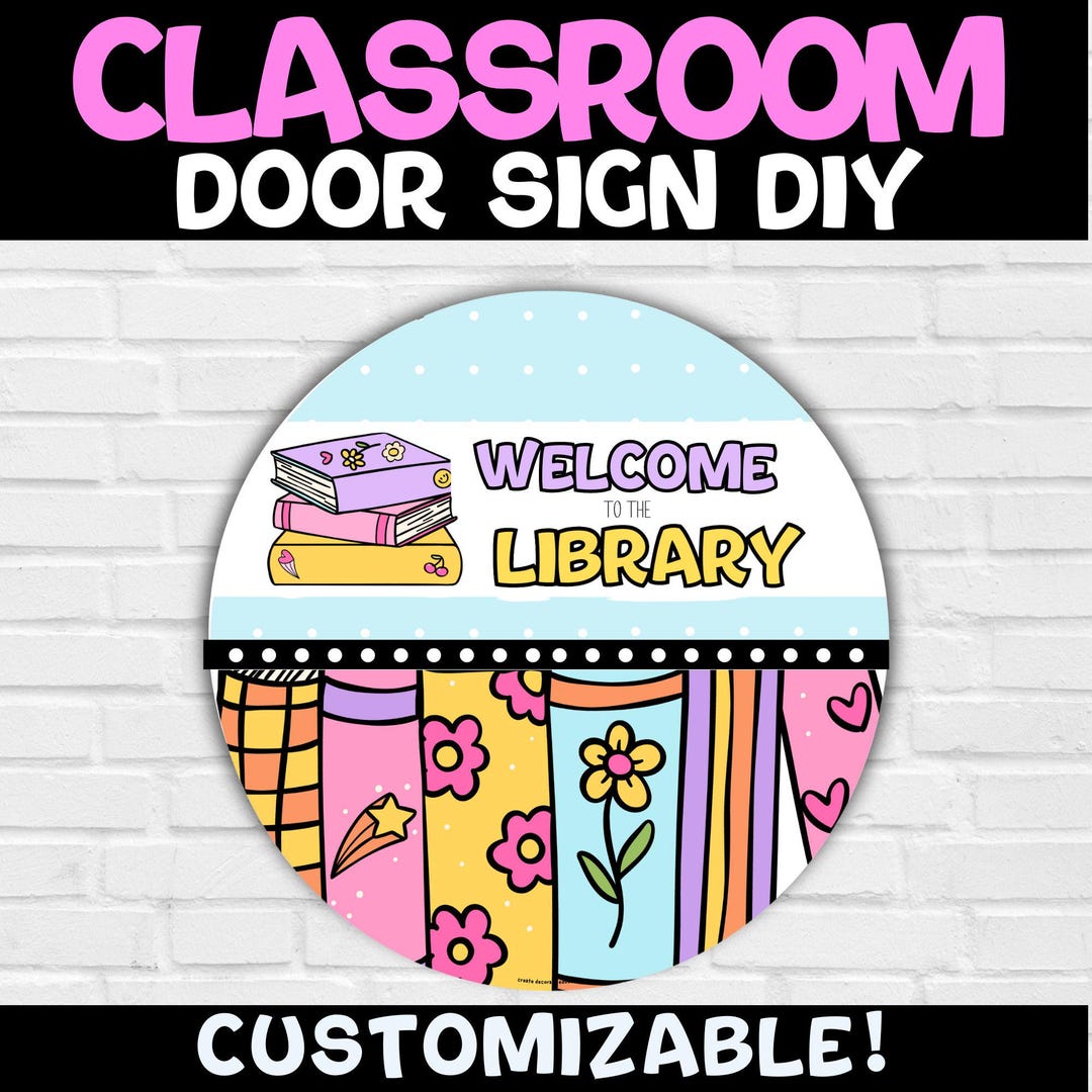 Classroom Library Decorations-welcome to the Library Media Specialist ...