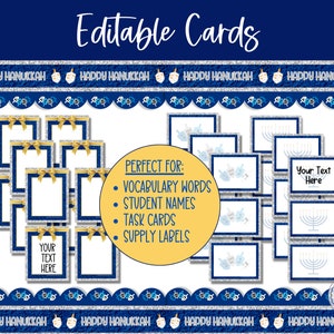 Hanukkah Bulletin Board | Jewish Holiday | Jewish Classroom Decor ...
