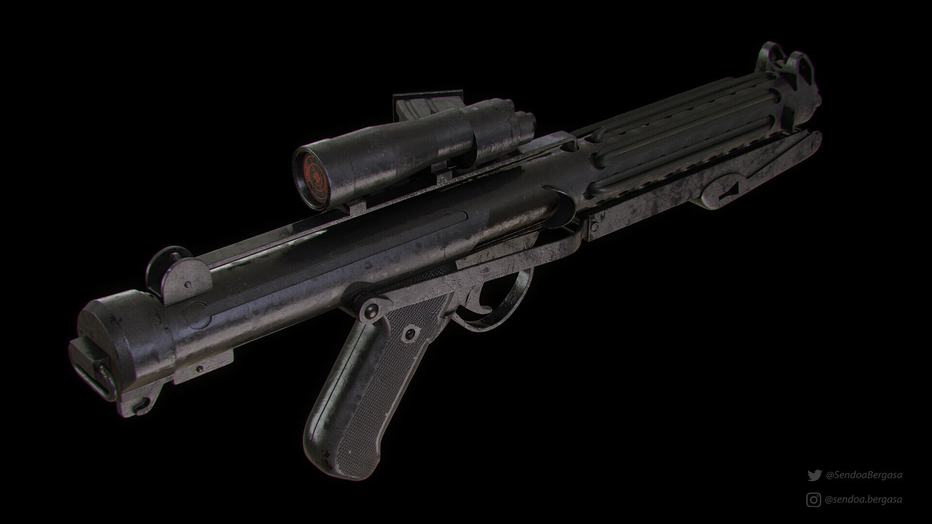 Stormtrooper E11 Blaster From STAR WARS 2 Versions STL Files - Etsy Canada