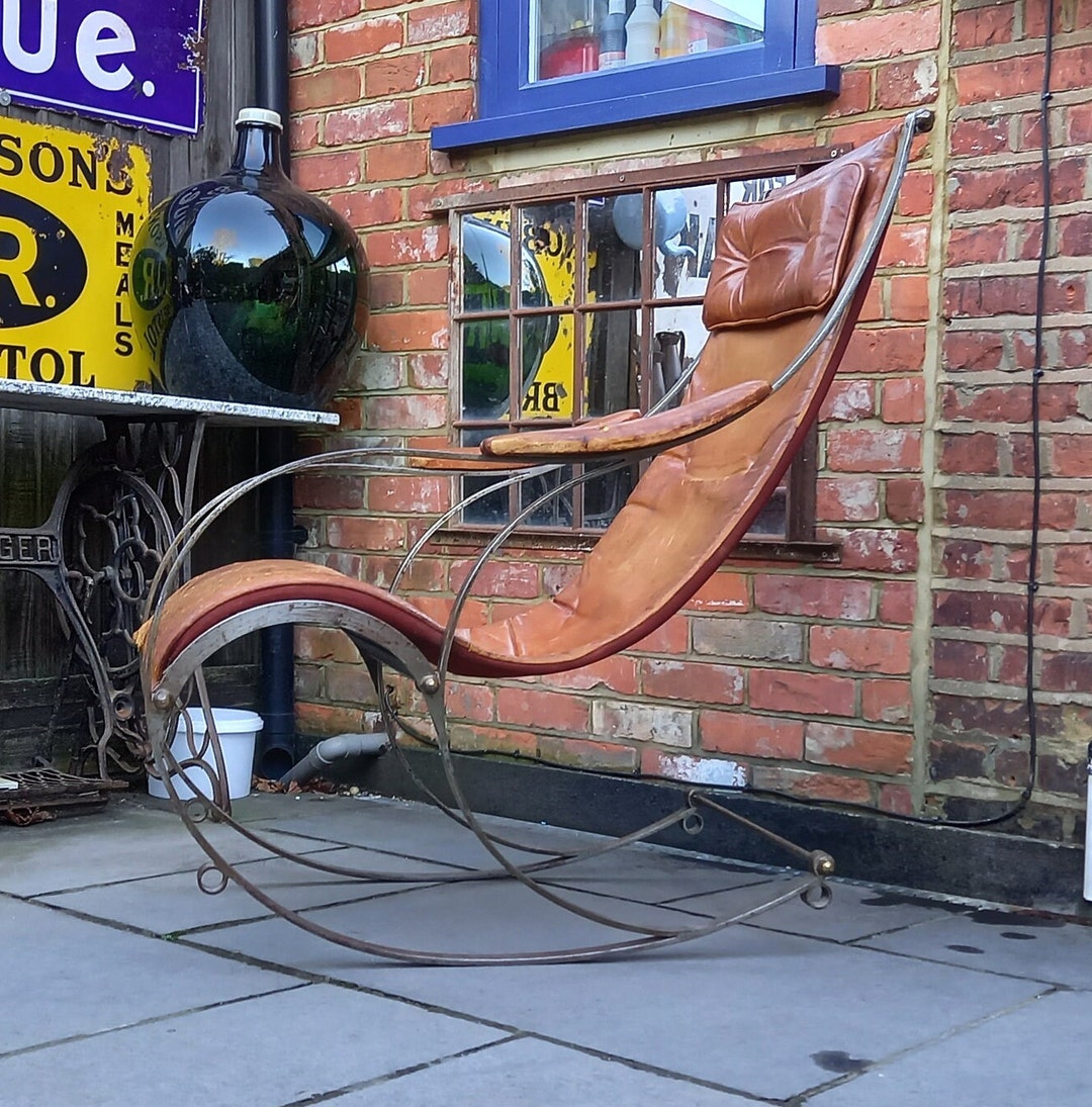 Antique Rocking Chair Made by R.W Winfield & Co Circa 1850 - Etsy