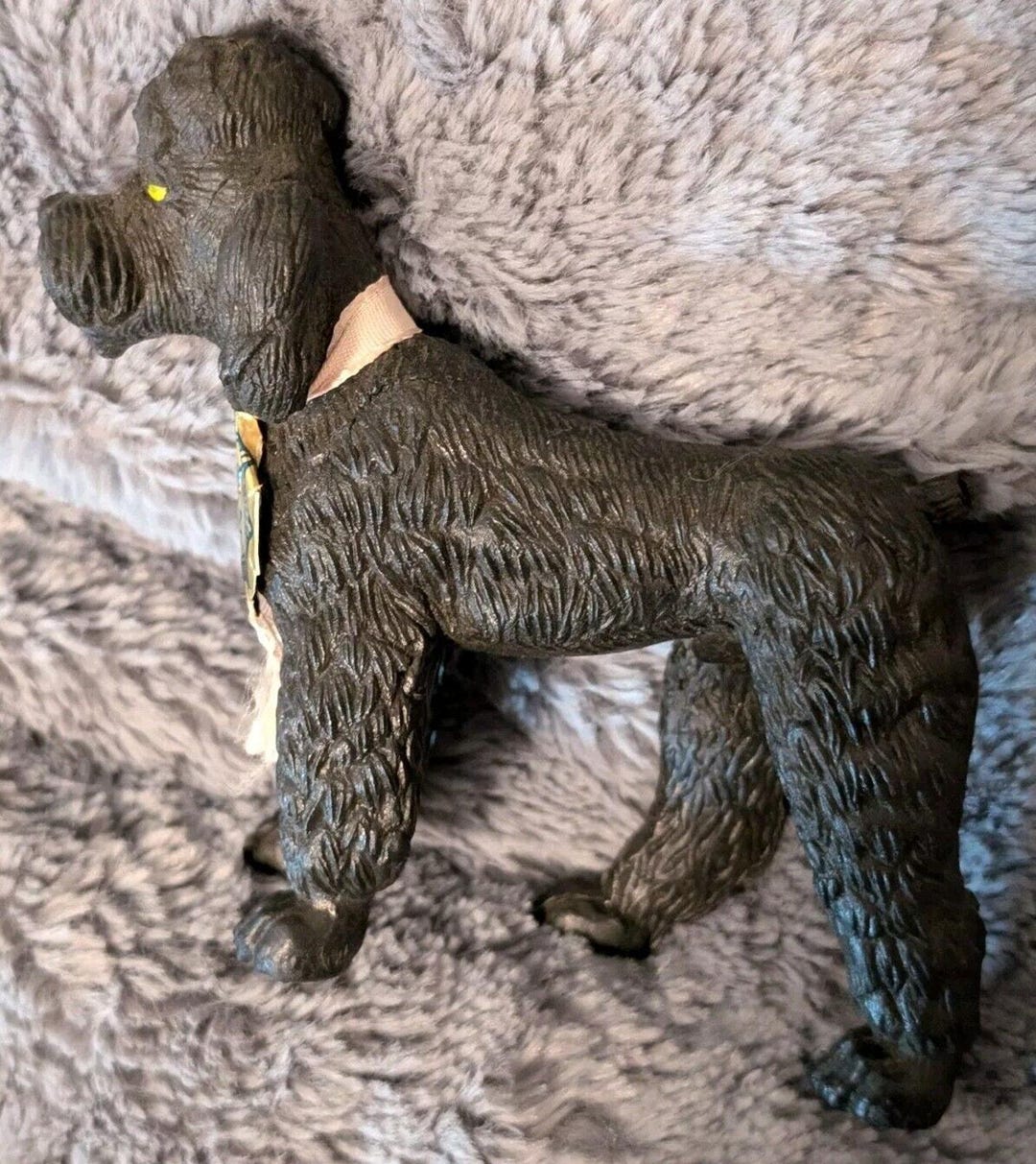 Vintage Imperial Toy Corp 1974 Black Toy Poodle Figurine #1222 Rubber Retro Dog - Etsy