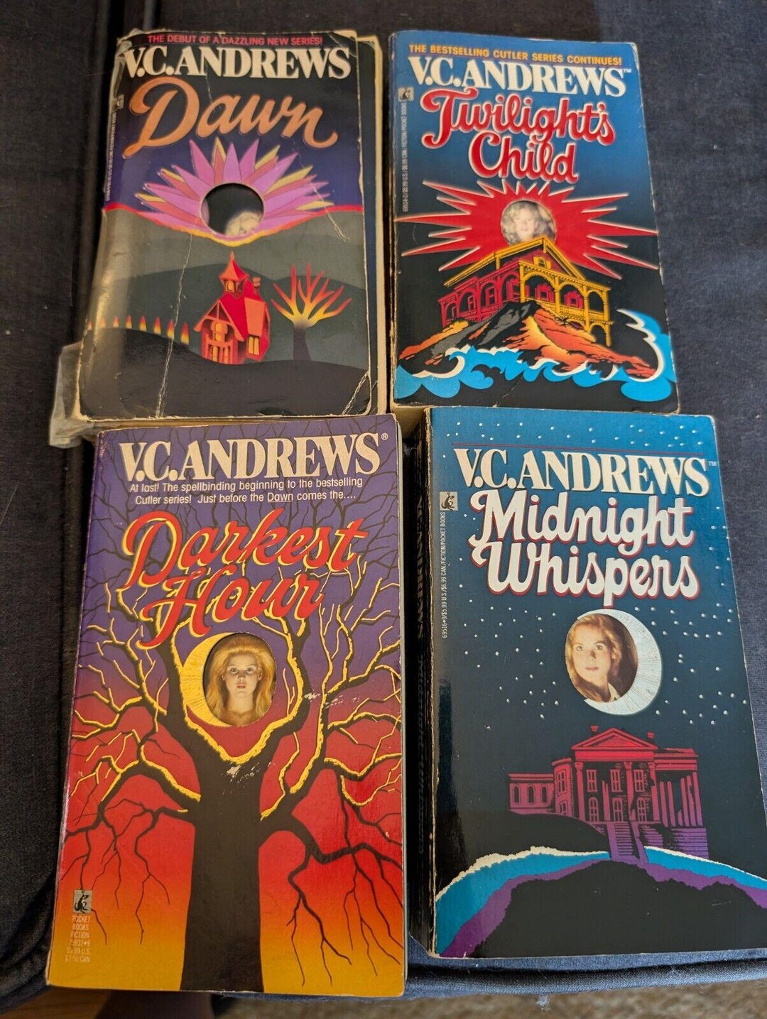 V.C. Andrews Cutler Series PB Books 1, 3, 4, & 5 Flowers in the Attic ...