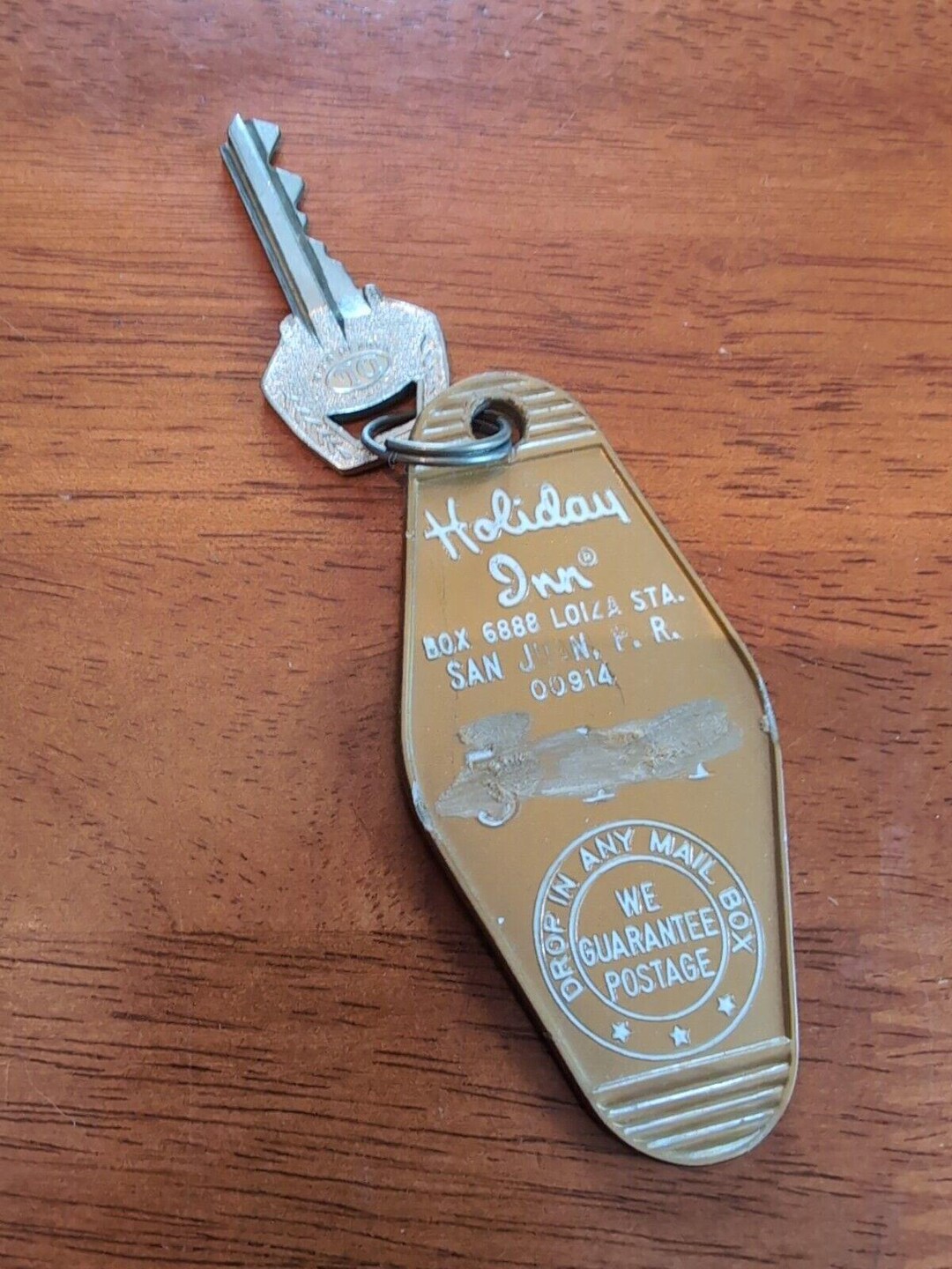Vintage Holiday Inn Room Key 70s 80s San Juan P.R. Fob & Key Hotel ...