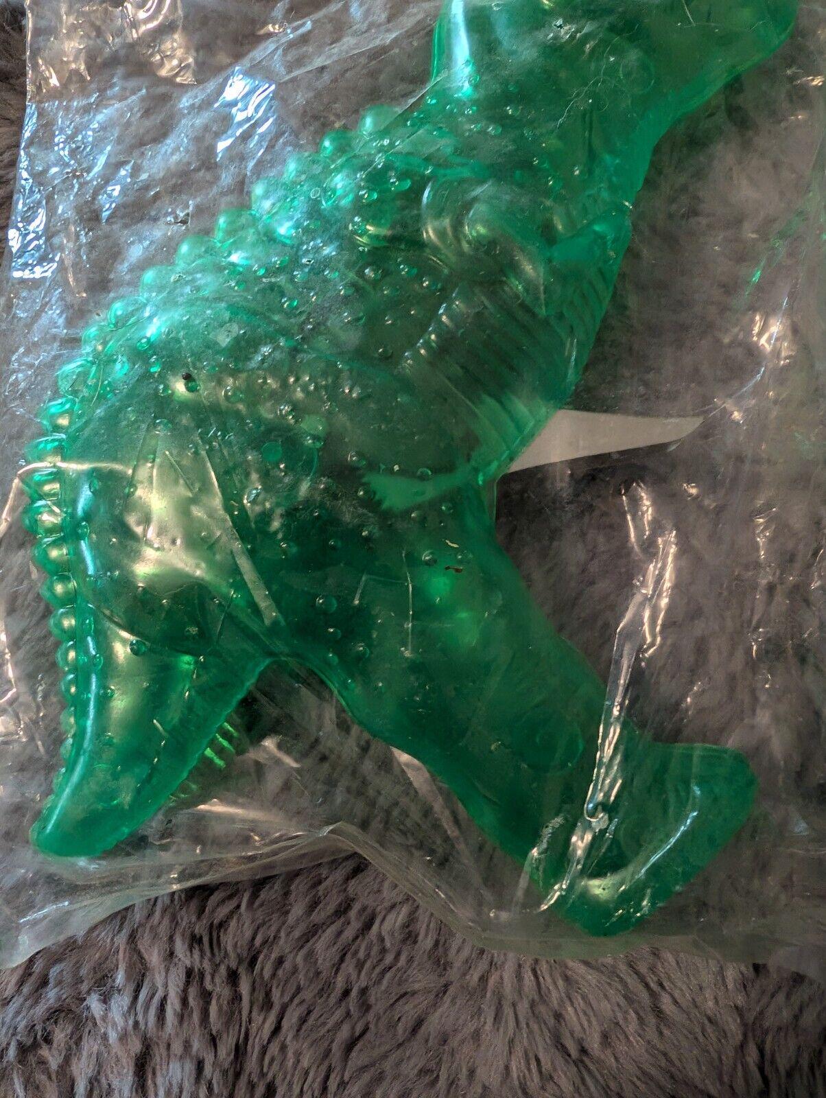 Vintage Plastic Sparking Green Dinosaur Pull Trigger & Dinosaur Sparks! Toy NIP - Etsy