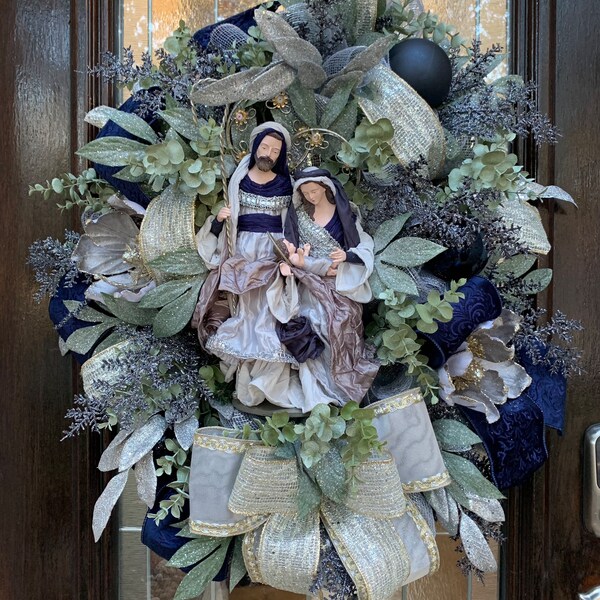 Baby Jesus Wreath - Etsy