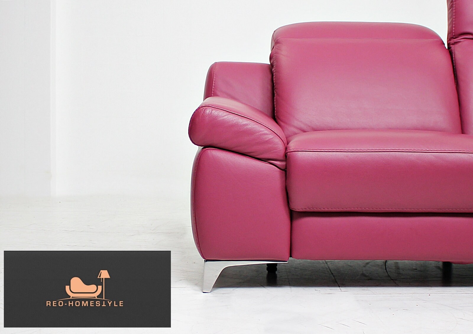 Pattern Ring Designer Sofa Two-seater Magenta Leather Electric - Etsy