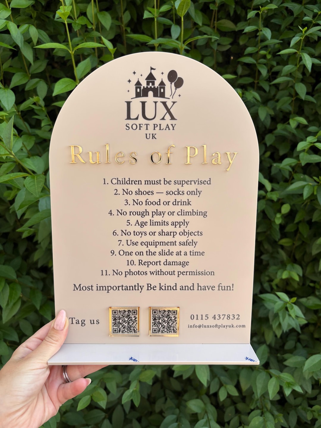 Soft Play Rules Sign: 3D Lettering, Indoor Play Area - A4/A3 - Etsy UK