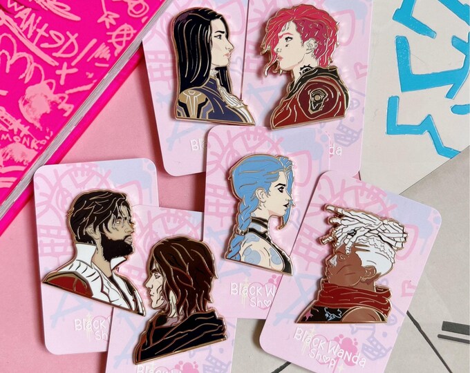 Jinx Hard Enamel Pin - Etsy