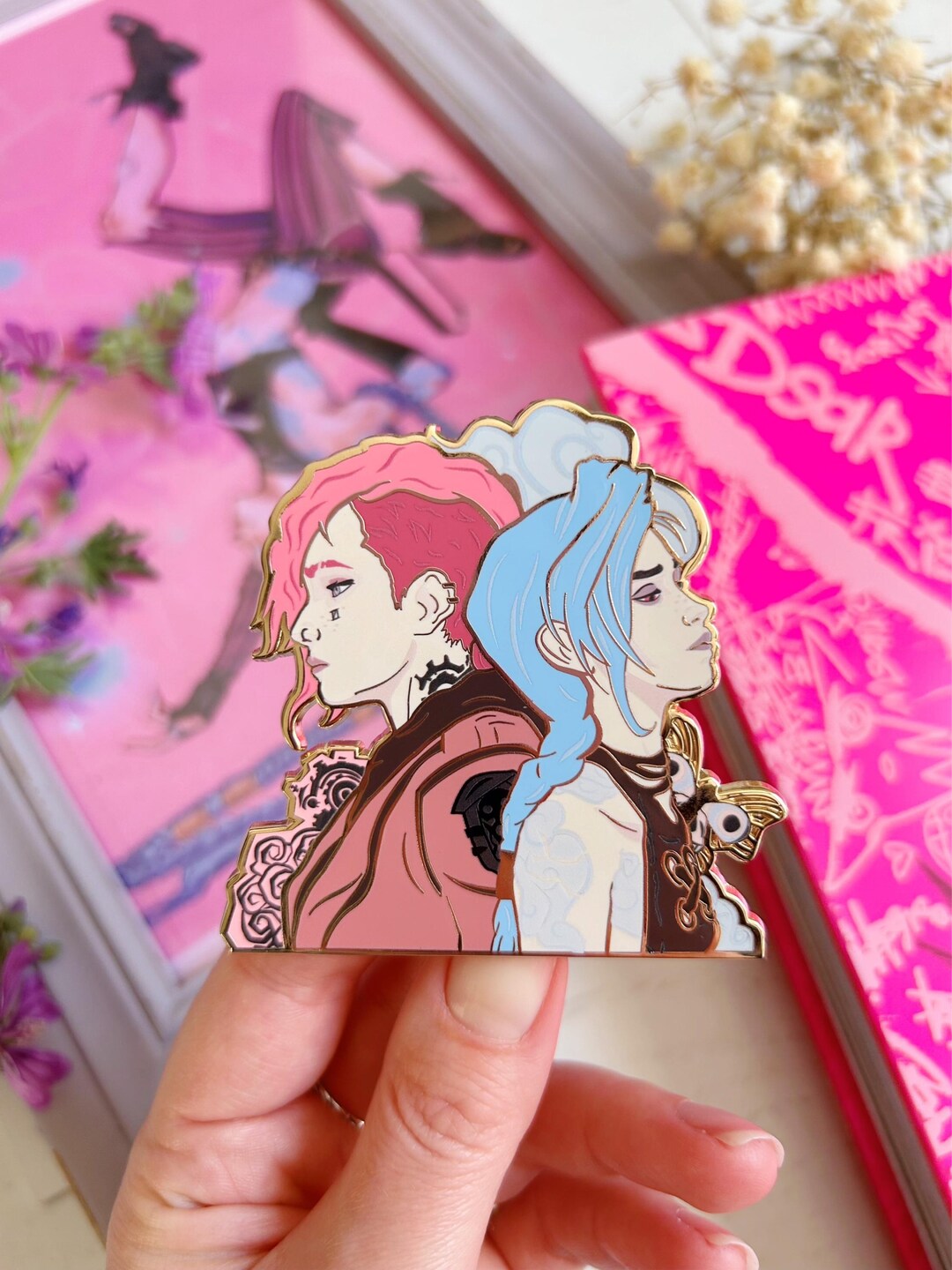 Jinx and Vi Pins PRE ORDER - Etsy