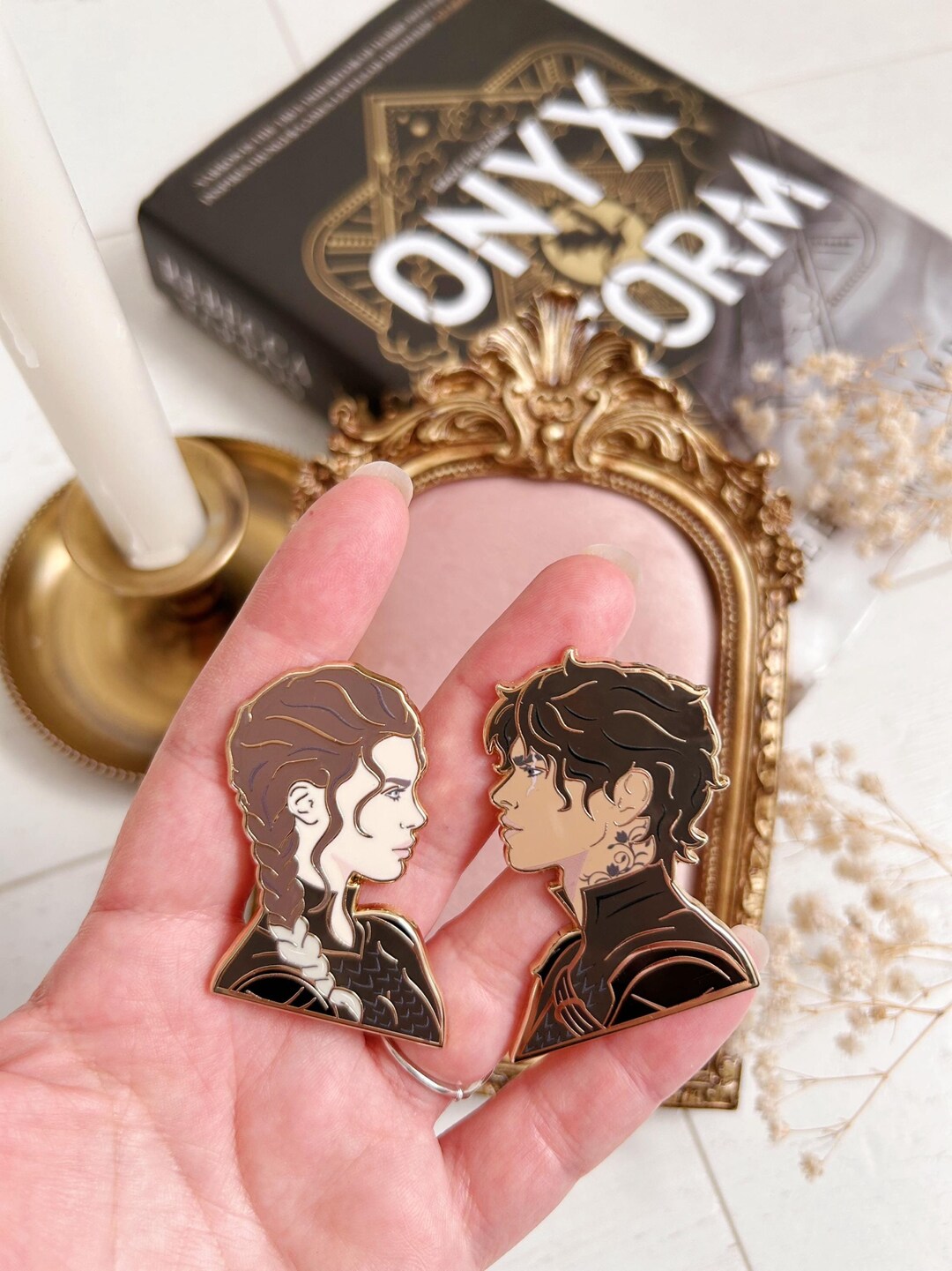 PRE ORDER Fourth Wings Profiles Pins Set - Etsy