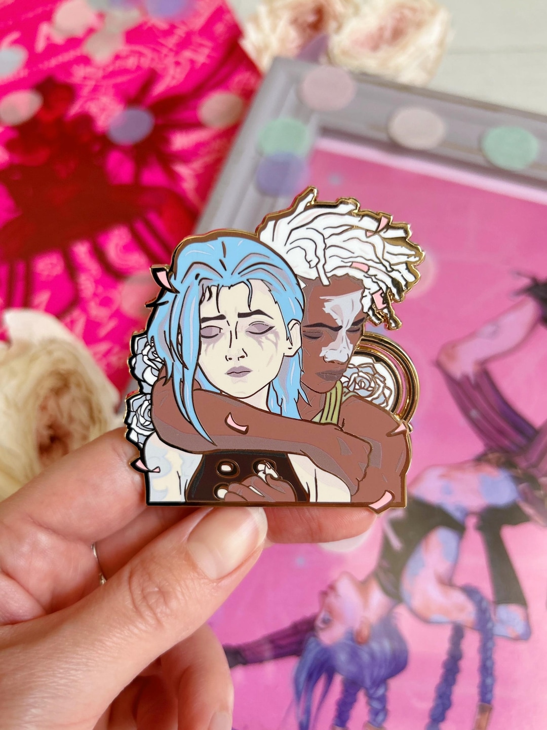 PRE ORDER - Arcane Jinx & Ekko Pins - Etsy