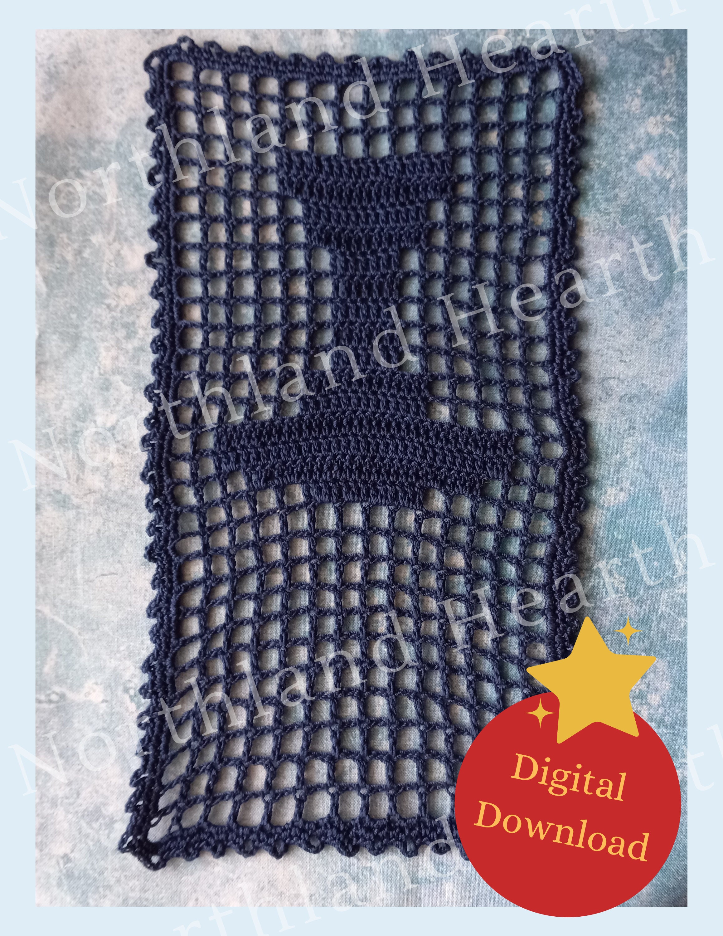 Mjolnir, Thor's Hammer Crochet Bookmark Pattern Digital Download - Etsy