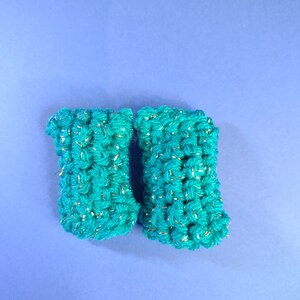 Teal Sparkle Marble Fidget Pair, Small Marble Fidget, Fidget for Stress ...