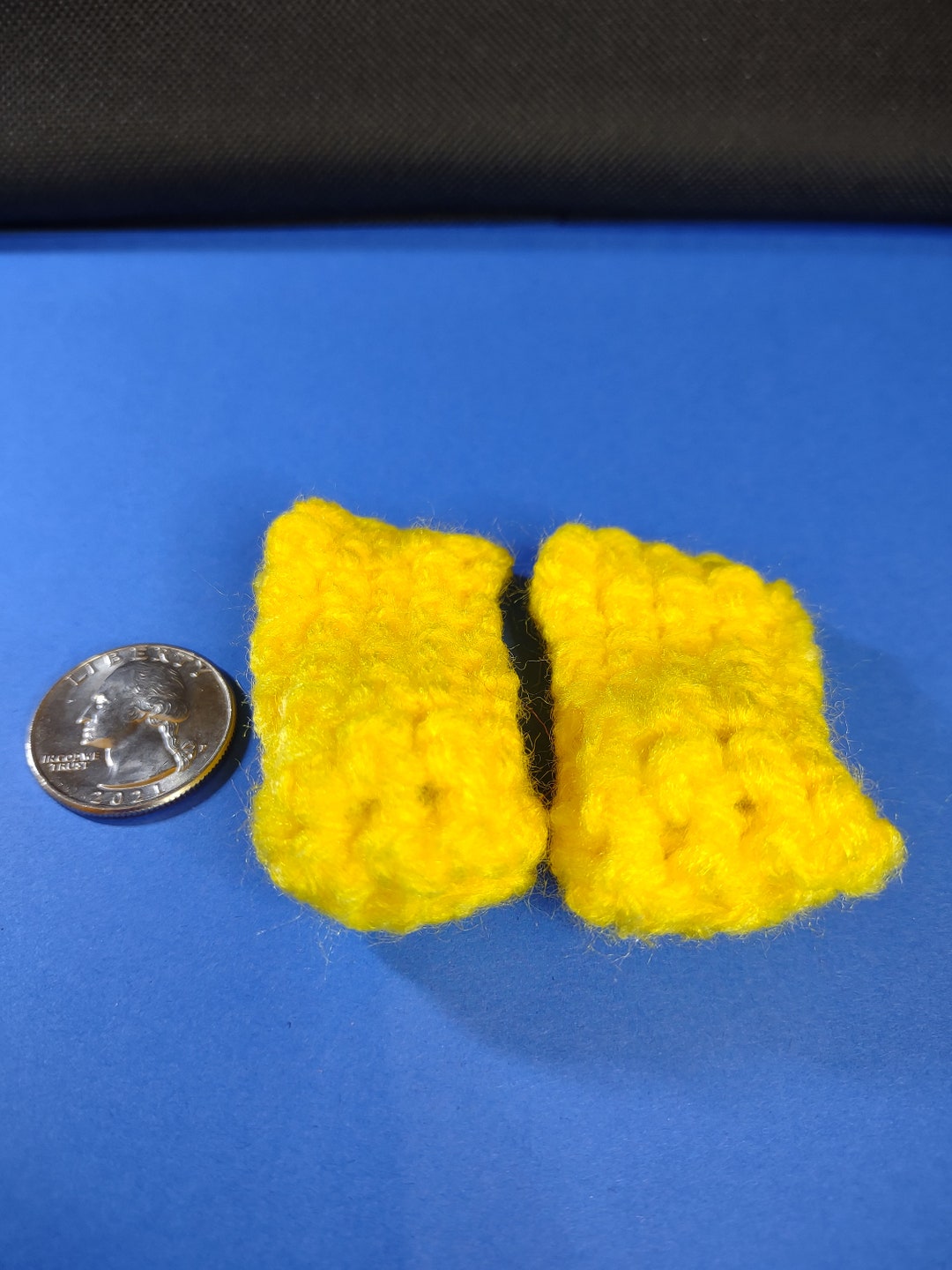 Yellow Marble Fidget, Small Finger Fidget, Pocket Size Stim Toy, Yellow ...