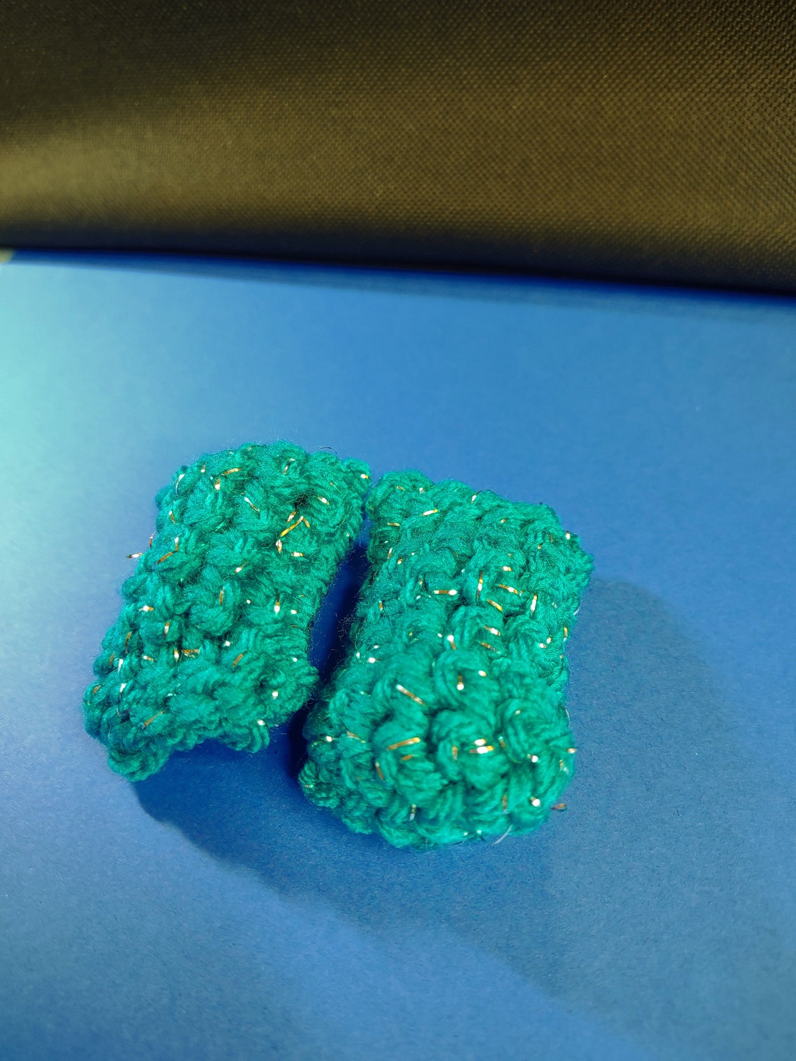 Teal Sparkle Marble Fidget Pair, Small Marble Fidget, Fidget for Stress ...