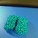 Teal Sparkle Marble Fidget Pair, Small Marble Fidget, Fidget for Stress ...