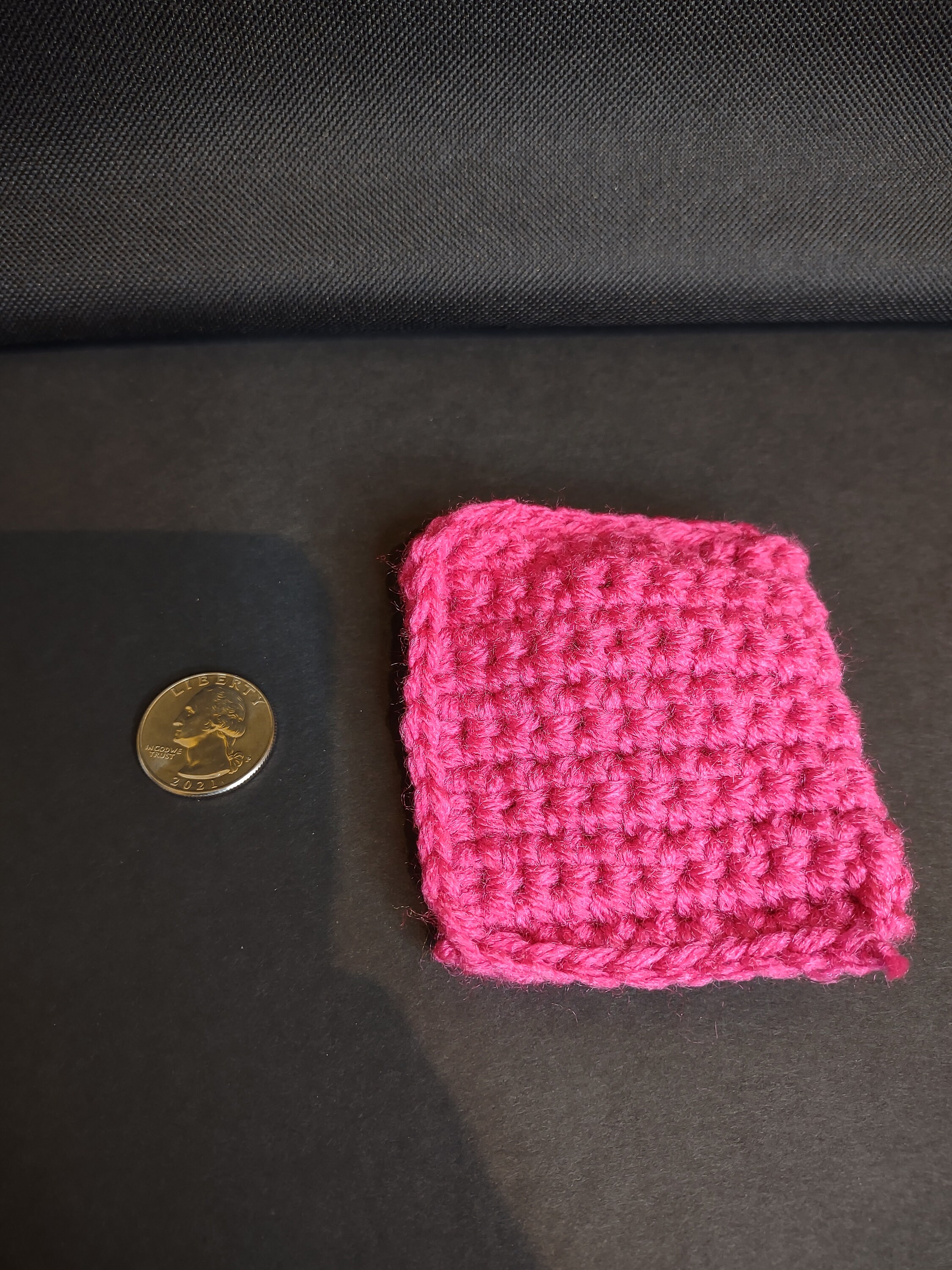 Hot Pink Ravioli Marble Fidget, Marble Fidget Gift, Pocket Size Stim ...