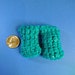 Teal Sparkle Marble Fidget Pair, Small Marble Fidget, Fidget for Stress ...