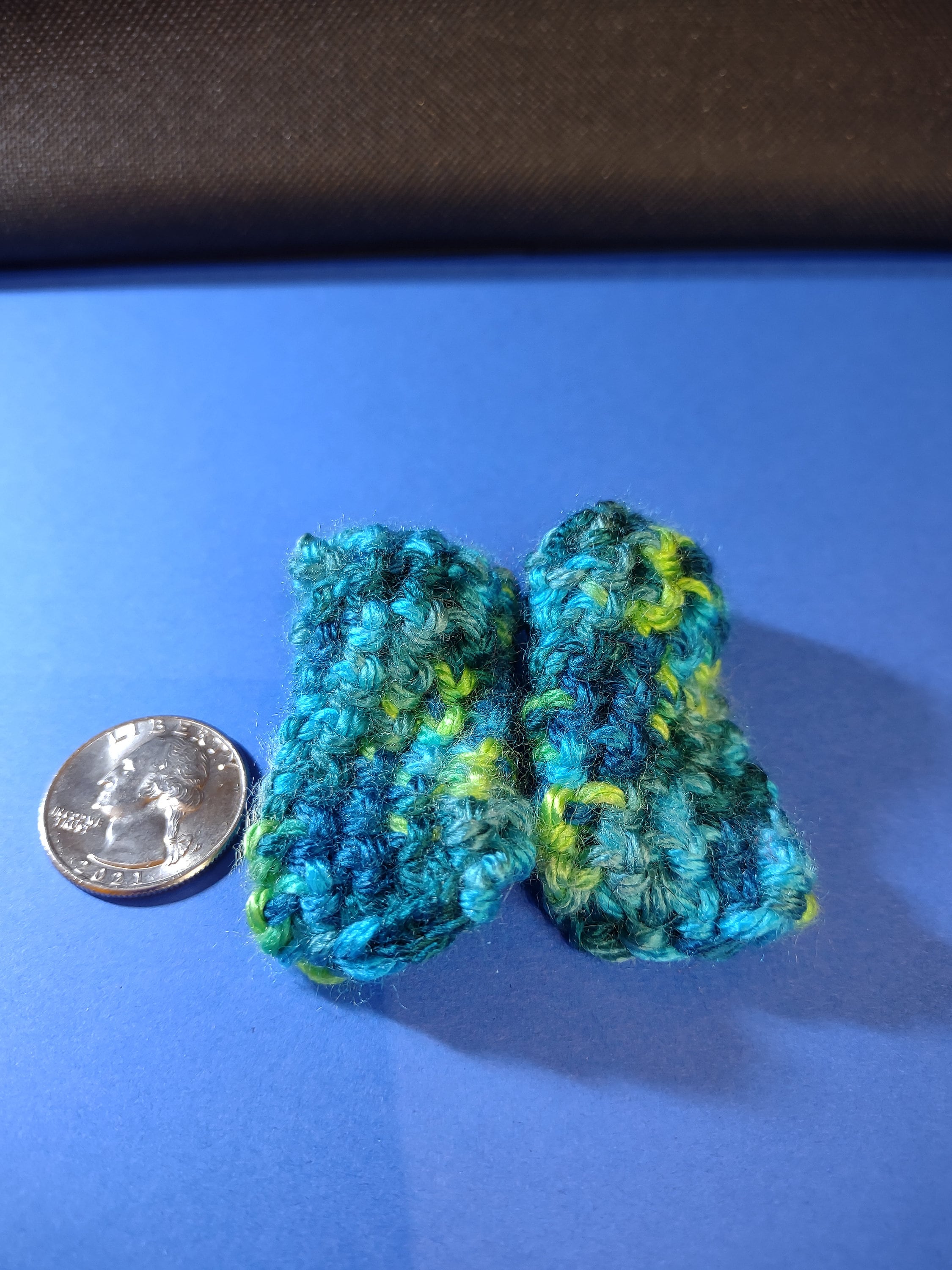 Mixed Blue Marble Fidget, Small Size Travel Fidget, Gifts for School ...