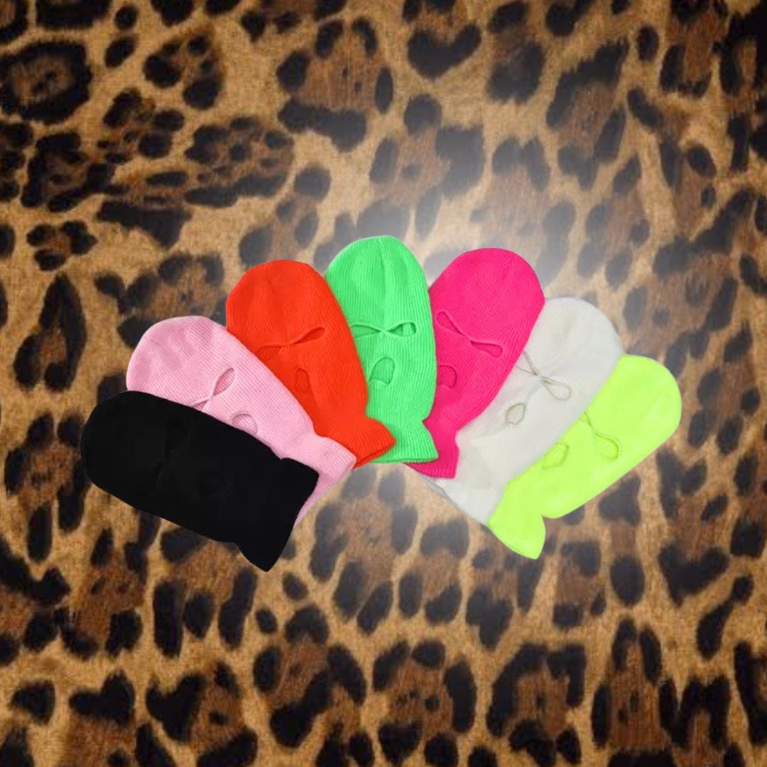 SKI MASK Custom FACE Mask Full Face Mask Angel Maskknit - Etsy