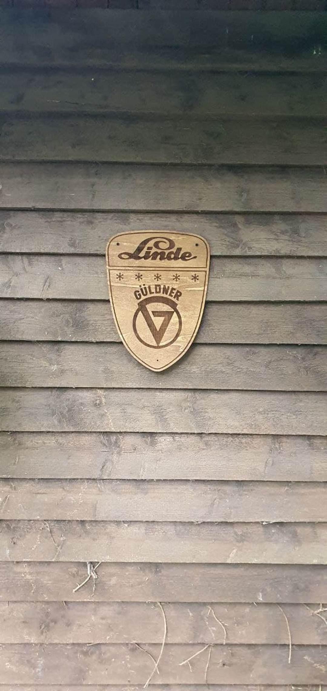 Güldner Linde Tractors Hauler Logo Emblem Wall Sign Handmade - Etsy