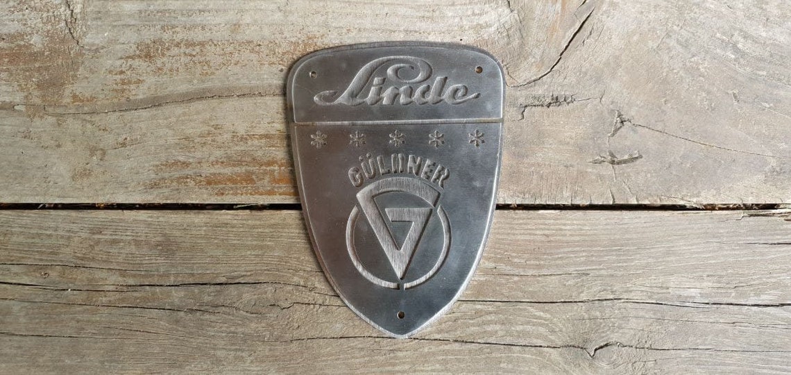 Güldner Linde Emblem Lettering Tractor Hauler - Etsy