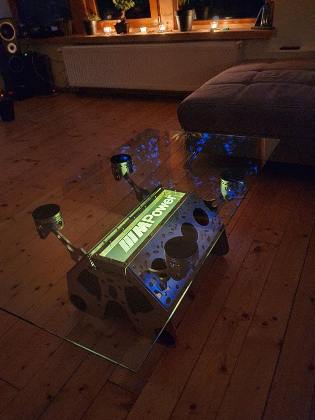 Motor Table V8 Coffee Table BMW M Performance Customizable - Etsy Hong Kong