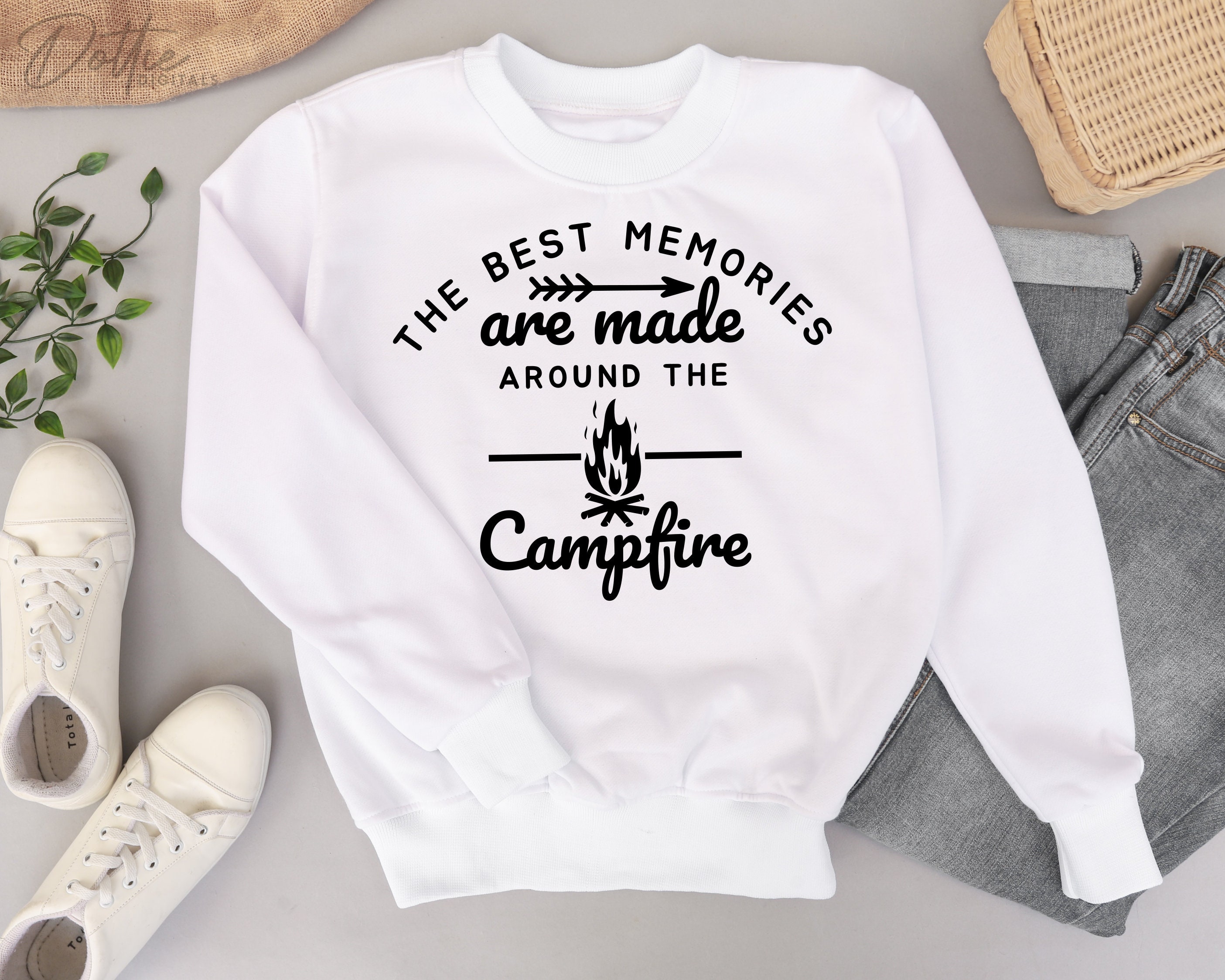 Campfire Memories SVG PNG DXF Family Camping Fire Cutting File | Etsy