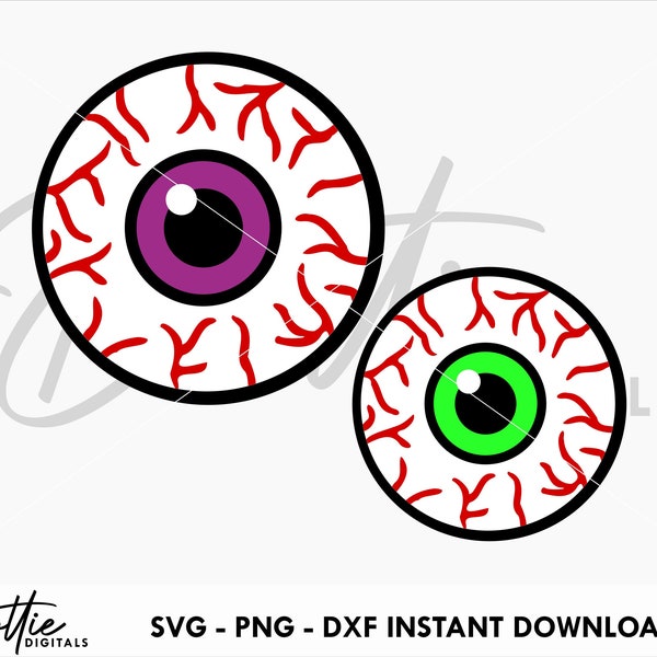 Halloween Eyes Svg - Etsy