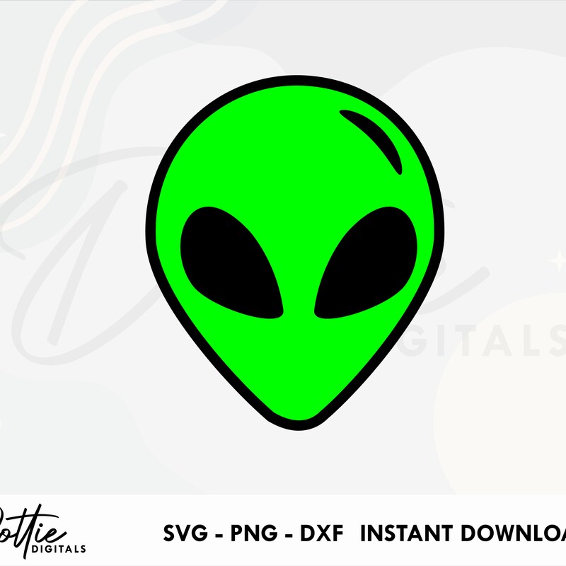 Alien Svg - Etsy